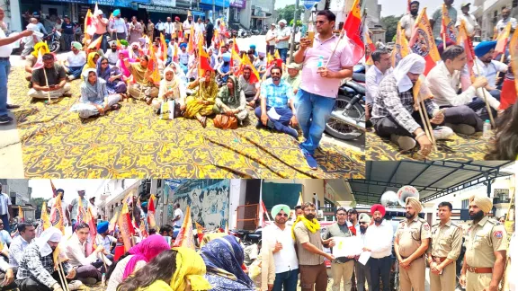 Computer Teachers Protest Punjab: ਕੰਪਿਊਟਰ ਅਧਿਆਪਕਾਂ ਵੱਲੋਂ ਮੰਤਰੀ ਅਮਨ ...
