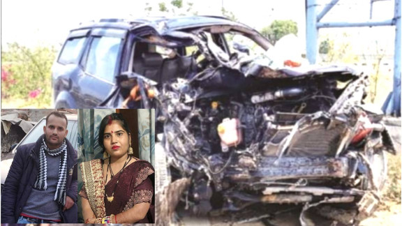Road Accident: ਕਾਰ ਖੰਭੇ ’ਚ ਵੱਜਣ ਨਾਲ ਹਾਦਸੇ ’ਚ ਪਤੀ-ਪਤਨੀ ਦੀ ਮੌਤ, ਤਿੰਨ ਬੱਚੇ ...